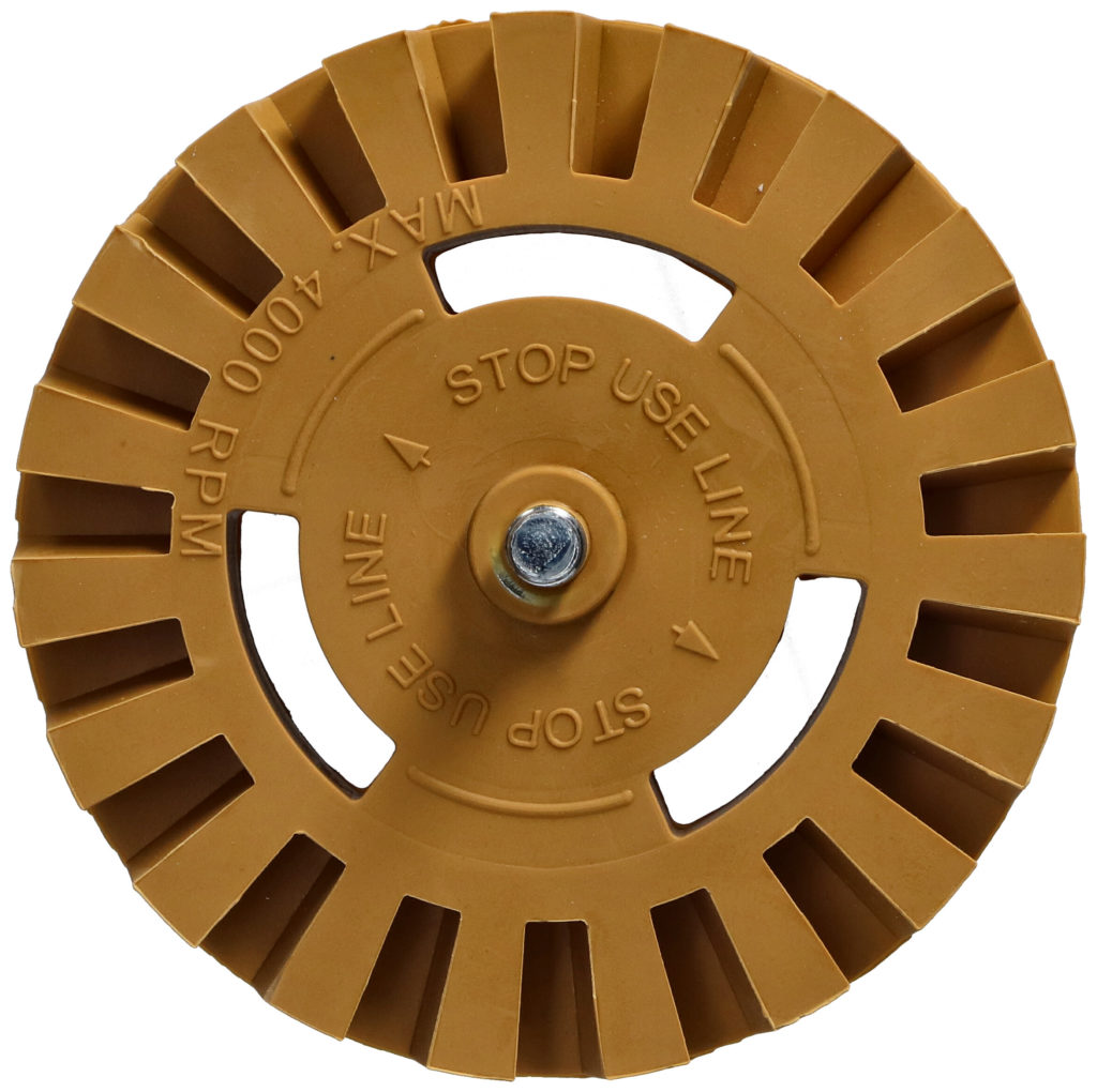 Finixa adhesive eraser large with integrated arbor - Lakkspesialisten