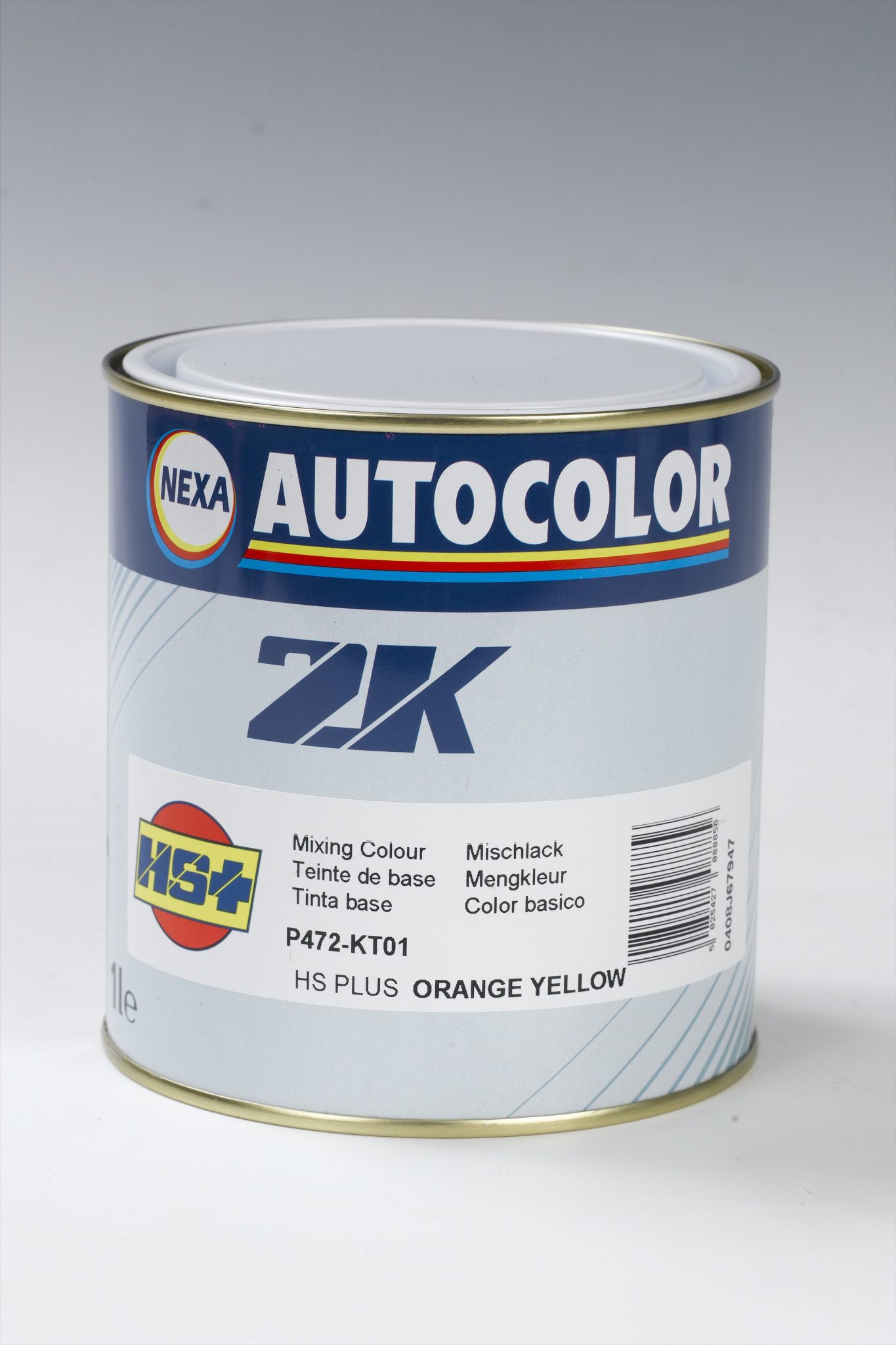 Nexa 2K HS Plus Mixing Basic Lead Free Orange Yellow - Lakkspesialisten