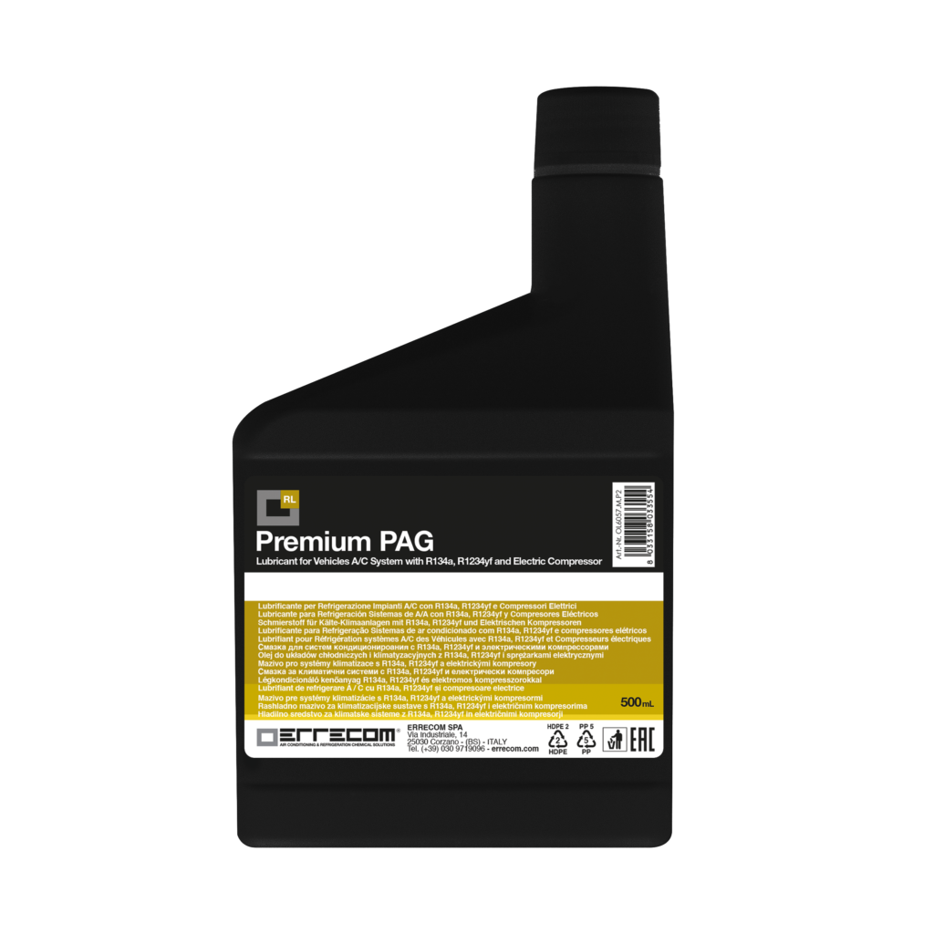 PAG Olje Premium 68 Universal 500ml R134a/R1234yf - Lakkspesialisten